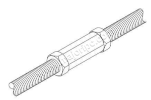 Male Female Threaded Rod Connectors